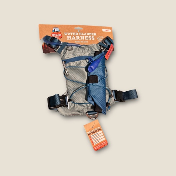 Arcadia | Dog | Arcadia Kids Water Bladder Harness Blue And Gray | Poshmark